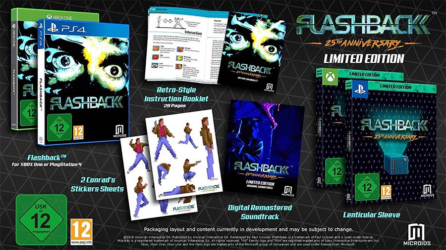 Flashback: 25th Anniversary (Limited Edition) - PS4 - PlayGoSmart